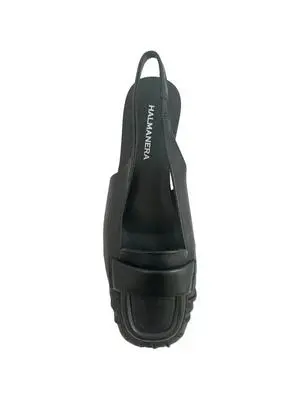 HALMANERA Ruched Slingback Mules