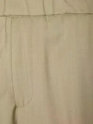 COSTUMEIN Elasticated Waist Pressed Crease Trousers