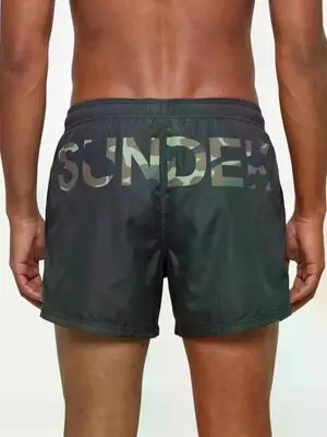 Sundek Camouflage Logo Swim Shorts