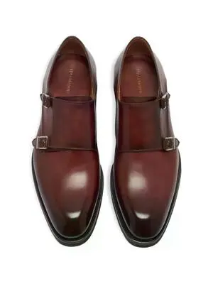 Magnanni Monk-strap Derby Shoes