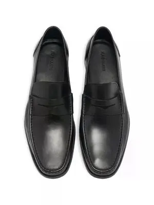 Magnanni Penny-slot Square-toe Loafers