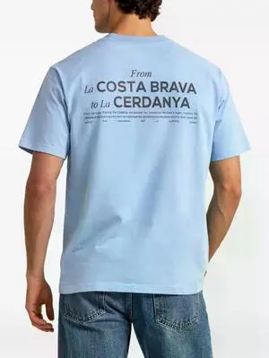 LES HÉRITIERS Slogan Print T-shirt