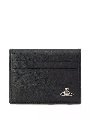 VIVIENNE WESTWOOD Bi-fold Card Holder - Black