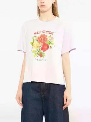 MELT Floral Print T-shirt