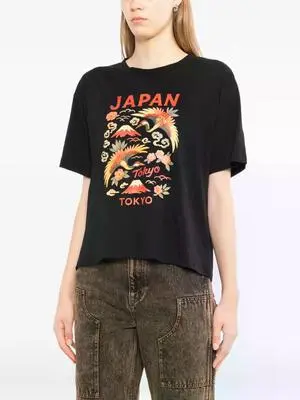 MELT Graphic Print Round Neck T-shirt