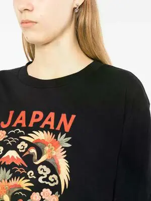 MELT Graphic Print Round Neck T-shirt