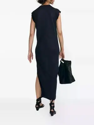 CORTANA Side-slit Knitted Maxi Dress