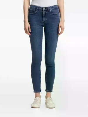 Hugo Logo Patch Skinny Jeans