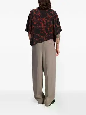 Hugo Belted Pleated Trousers