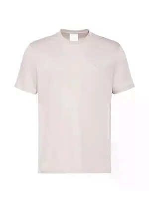 Calvin Klein Logo-embroidered T-shirt - Neutrals