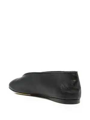 Moschino Leather Ballet Flats