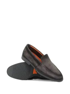 Santoni Suede Loafers