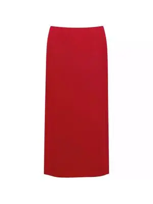 THE ARKOW Lily Side-slit Midi Skirt