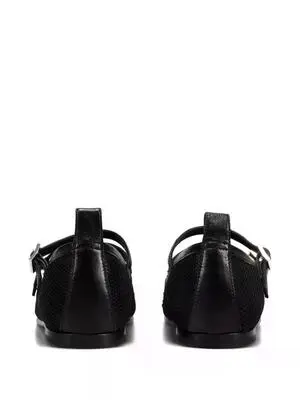 NODALETO Embellished Mesh Loafers