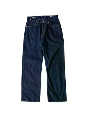 NBDN DENIM Estd 012 Sashiko-patch Straight-leg Jeans