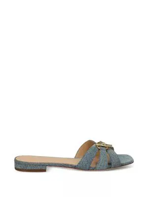 Ralph Lauren Logo Plaque Sandals