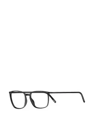 SILHOUETTE Square Frame Eyeglasses - Black