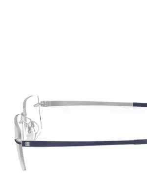 SILHOUETTE Rimless Rectangle-frame Glasses