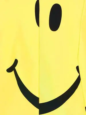 Moschino Smiley Patch T-shirt Dress - Black