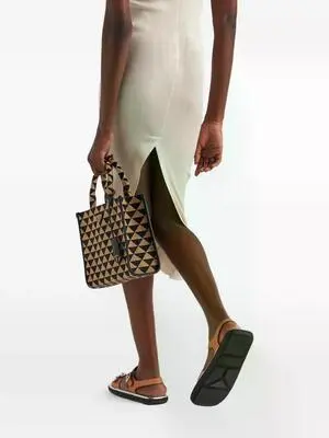 Prada Silk Ribbed Knit Dress
