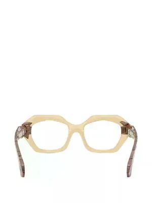ALAIN MIKLI Geometric-frame Eyeglasses