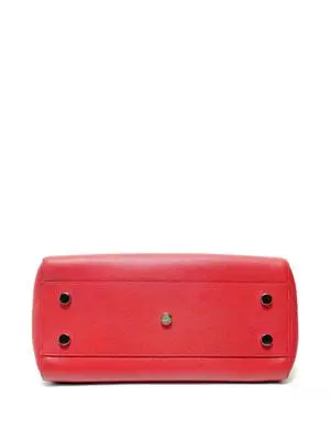Saint Laurent Cabas Rive Gauche Tote Bag - Red