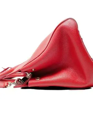 Saint Laurent Cabas Rive Gauche Tote Bag - Red