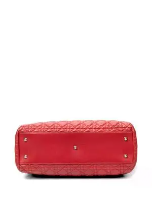 Dior Soft Shopping Tote Bag - Red