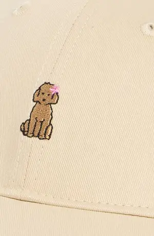 FRASIER STERLING Embroidered Island Pup Baseball Cap