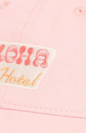 FRASIER STERLING Aloha Hotel Embroidered Baseball Cap