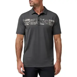 Travis Mathew Tropical Stripe Polo