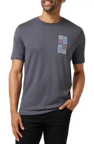 Travis Mathew Cabana Cotton Graphic T-shirt - Ebony