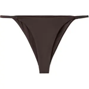 Mango Scoop Front Bikini Bottoms - Brown