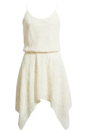 REFORMATION Jessamy Handkerchief Hem Minidress