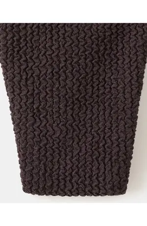 Mango Textured Brazilian Bikini Bottoms