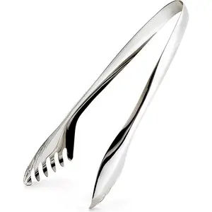 CUISIPRO 11 Inch Tempo Salad Tongs - Silver