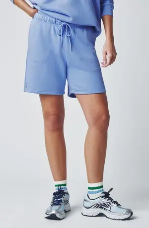 FLORENCE BY MILLS Boyfriend Fit Fleece Shorts - Provence