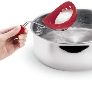 CUISIPRO Silicone Egg Poacher Set Of 2 With Pan Clips