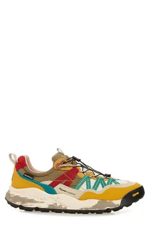 FLOWER MOUNTAIN Iwano Waterproof Hiking Shoe - Yellow Rust