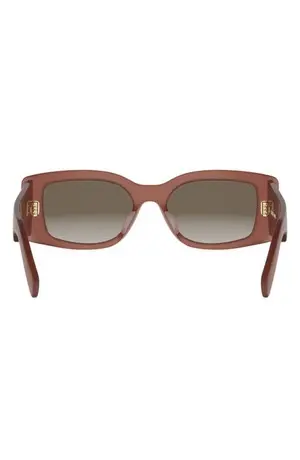 Celine Maxi Triomphe Rectangular Sunglasses
