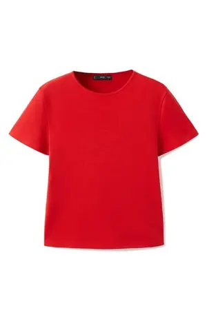 Mango Fitted Cotton T-shirt