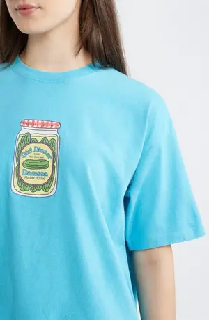 DAMSON MADDER Oversize Organic Cotton Graphic T-shirt