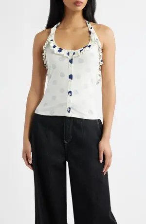 Damson Madder Tie Detailed Tops
