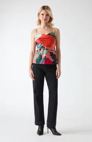 MARCIANO Roma Print Sleeveless Top