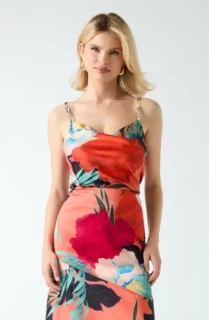 MARCIANO Roma Print Sleeveless Top