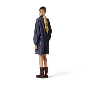 Miu Miu Technical Fabric Drawstring Waist Bermuda Shorts