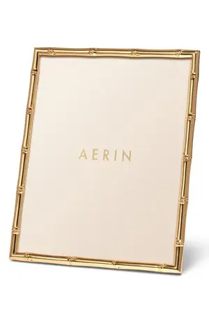 Aerin Ava Tone Bamboo 8 X 10 Frame - Gold