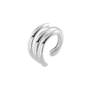 LUCY QUARTERMAINE Waterfall 3-to-1 Ear Cuff - Sterling Silver
