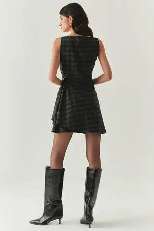 EXQUISE Sleeveless Mini Dress