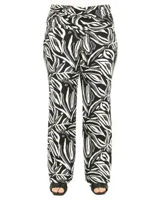 24seven Comfort Apparel Full Length Pants For Women